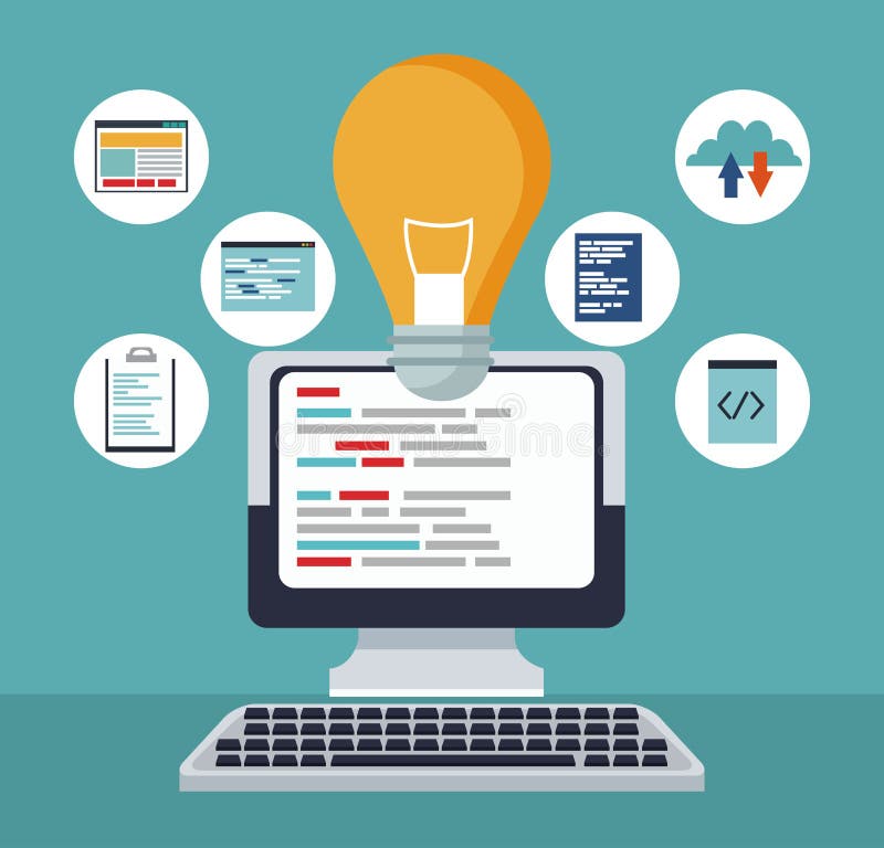 Codes Monitor Stock Illustrations – 193 Codes Monitor Stock ...