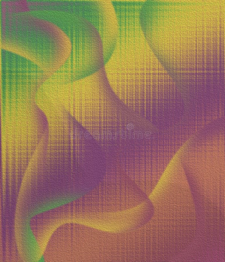 Color Background with Waves and a Smooth Transition of Color Stock ...