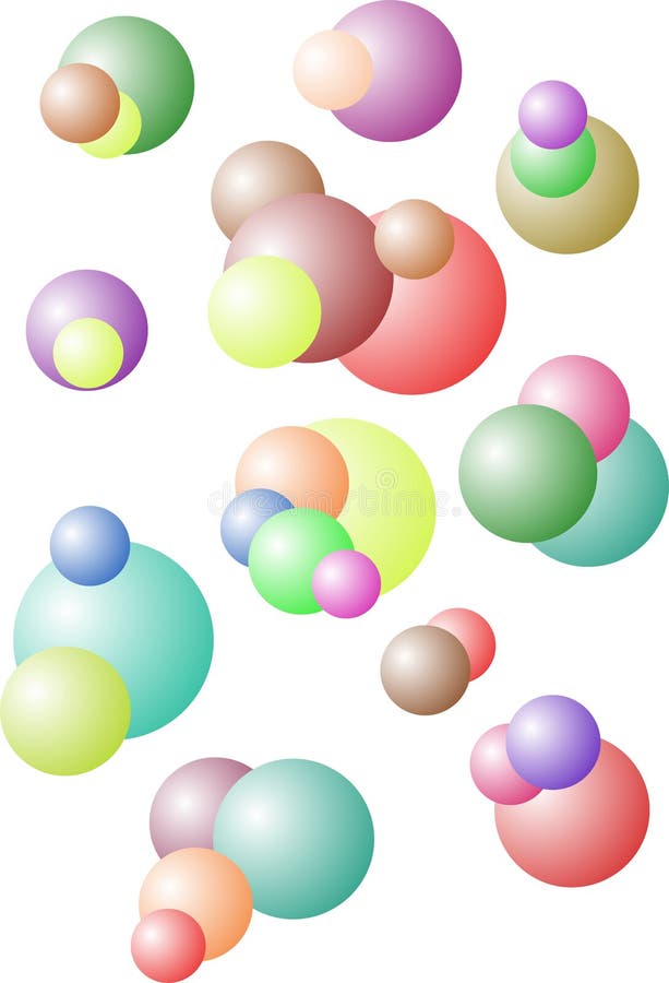 Color ball stock illustration. Illustration of abstract - 52176805