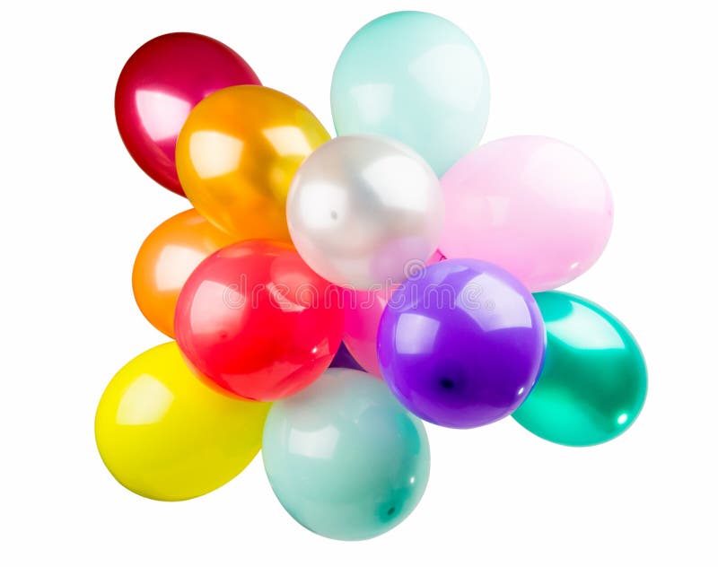 Color balloons stock photo. Image of carnival, party - 29970392