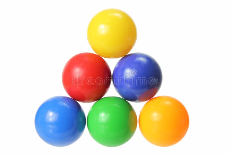 Color Balls stock image. Image of color, white, round - 24714779