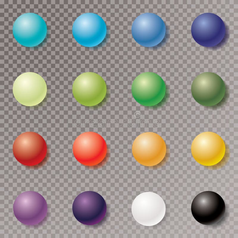 Color balls stock vector. Illustration of element, digital - 104167185