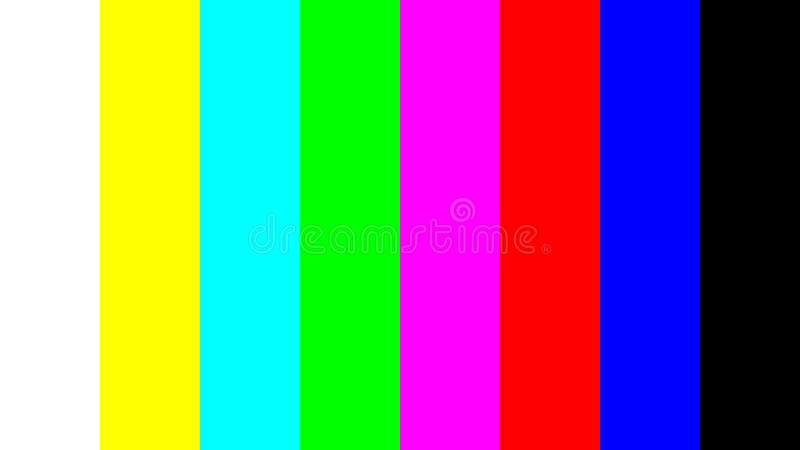 Color bar stock illustration. Illustration of blue, monitor - 11317123