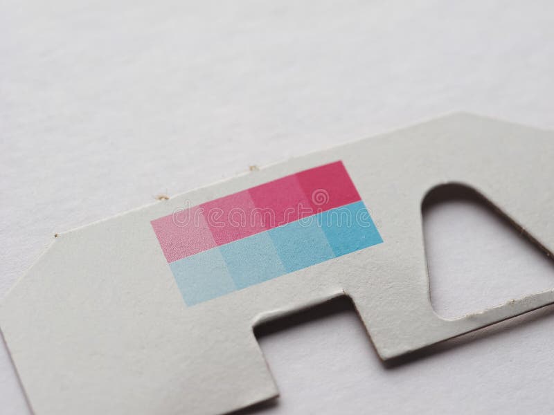 Color Bars for Print Quality Control Stock Photo - Image of print ...