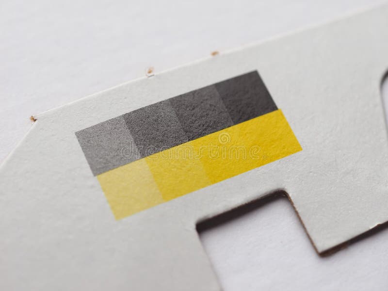 Color Bars for Print Quality Control Stock Photo - Image of outside ...