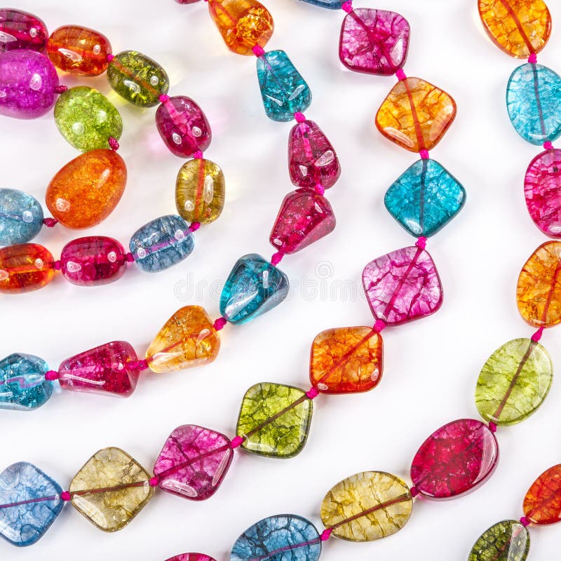 Color beads stock image. Image of bead, handicraft, colorful - 30994875