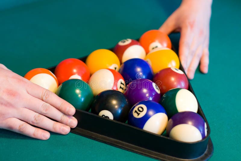 Color billiards balls stock image. Image of 8ball, nightlife - 4500531