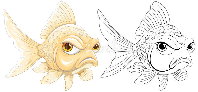 Grumpy Fish Stock Illustrations – 149 Grumpy Fish Stock Illustrations ...