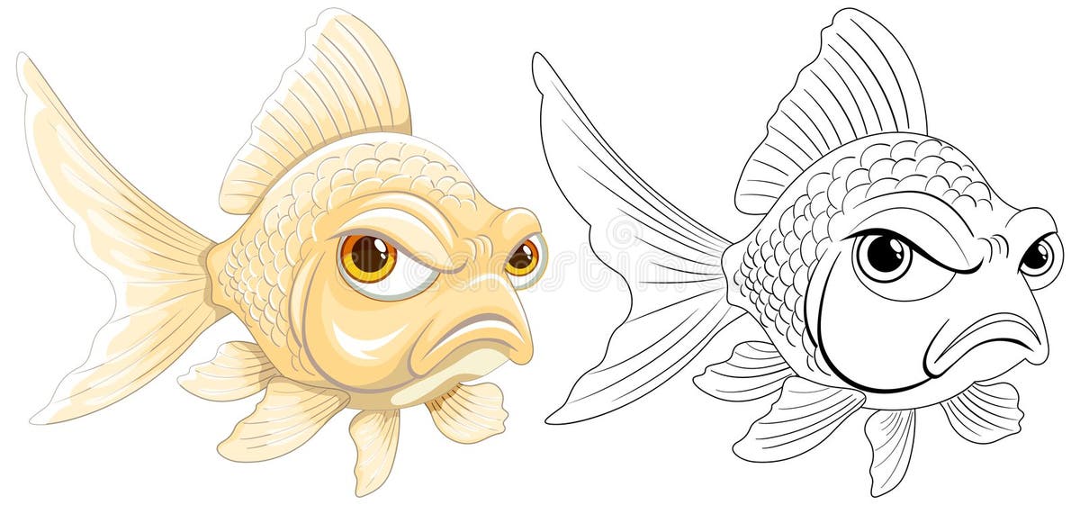 Grumpy Fish Stock Illustrations – 149 Grumpy Fish Stock Illustrations ...