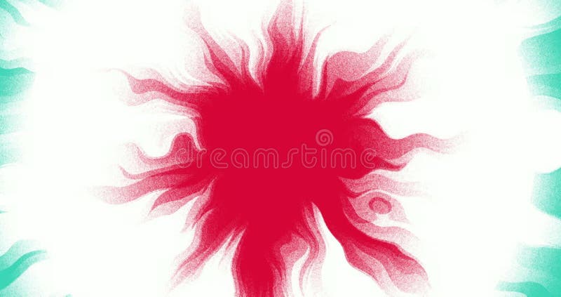 Color Bleed Animation. Transition or Loader Loop Animation Screen Stock ...