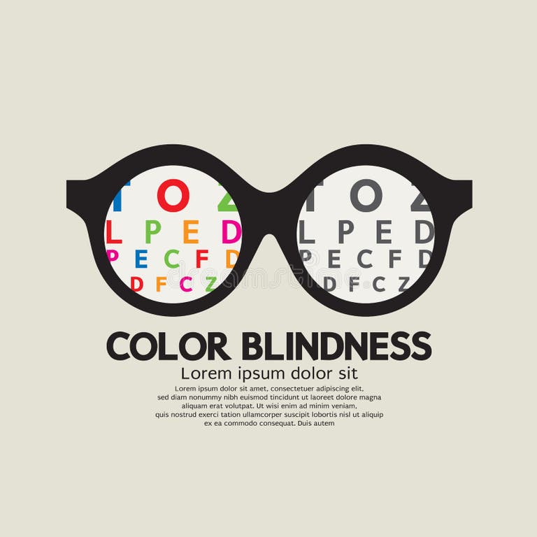 Colorblind Vector Stock Illustrations – 272 Colorblind Vector Stock ...