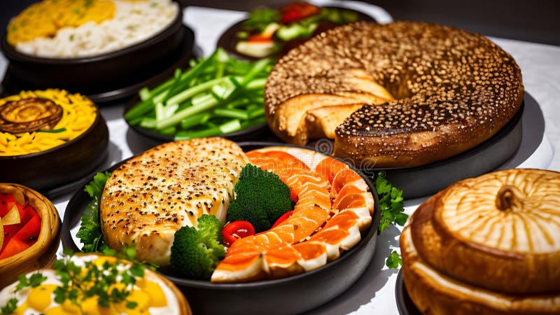 Color Block Background Cartoon Illustration Dreamy Background Design ...