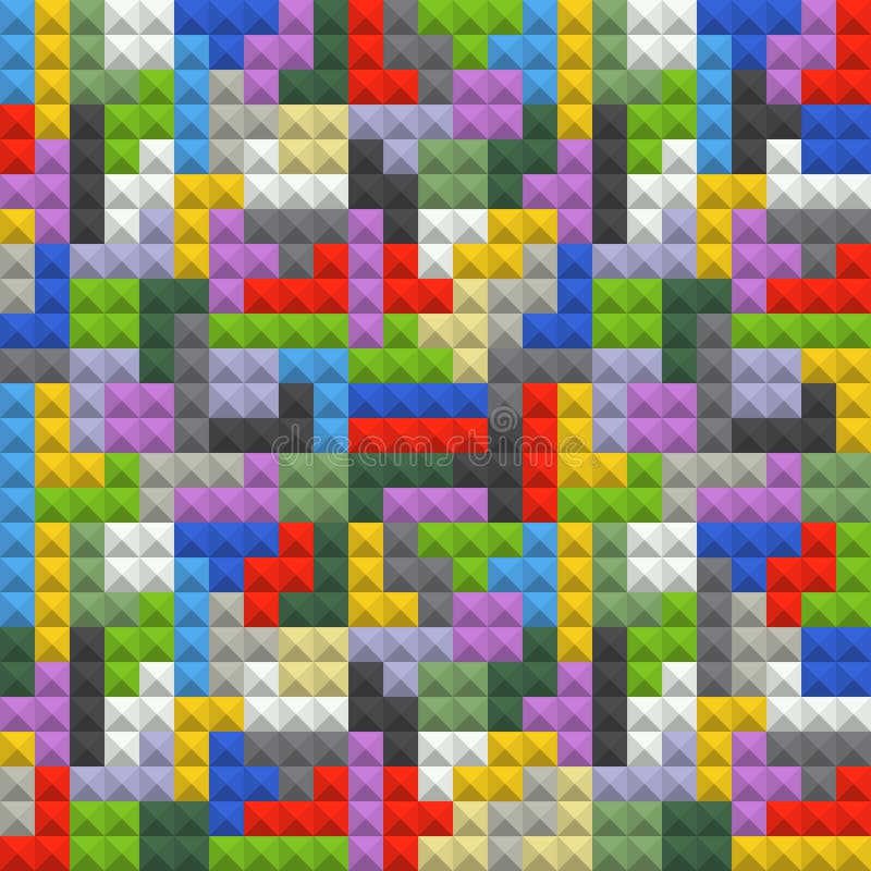 Color blocks stock vector. Illustration of game, graphic - 27622029