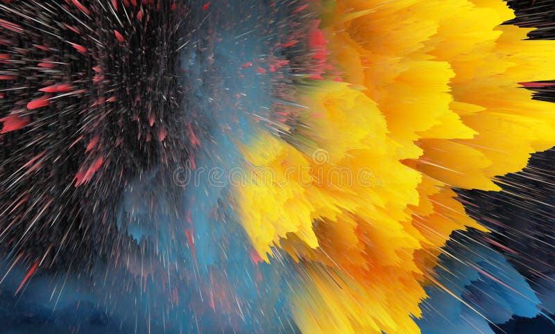 Color Blot Splash. Abstract Background Stock Photo - Image of flower ...