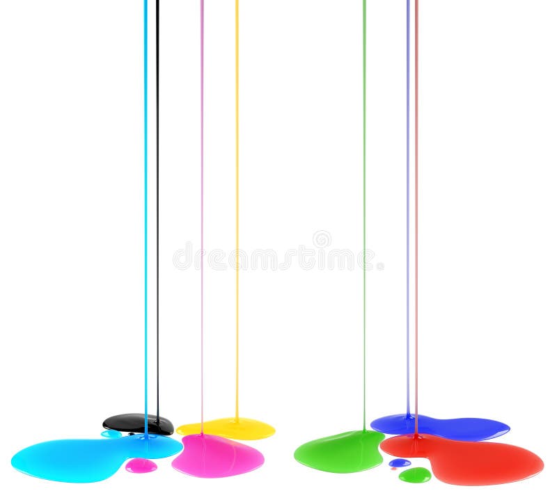 Color blots stock illustration. Illustration of isolated - 28727193