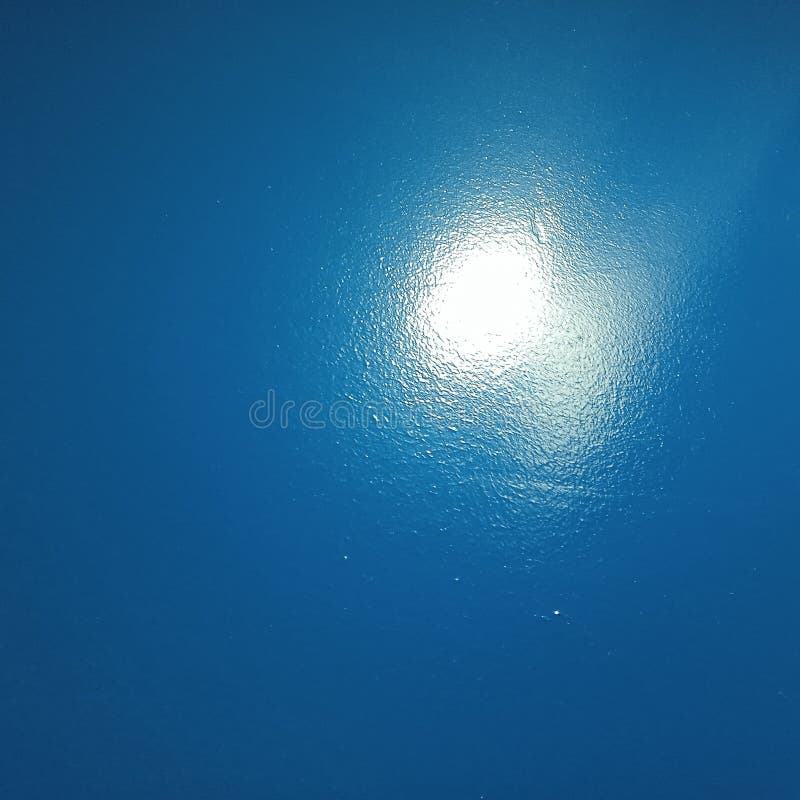 The Color Blue, Associated with Cold and Sadness Stock Photo - Image of ...