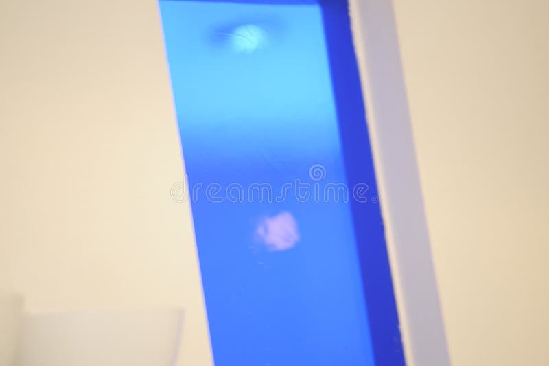 The Color Blue, Associated with Cold and Sadness Stock Image - Image of ...