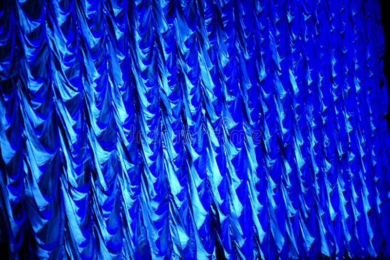 The Color Blue, Associated with Cold and Sadness Stock Image - Image of ...