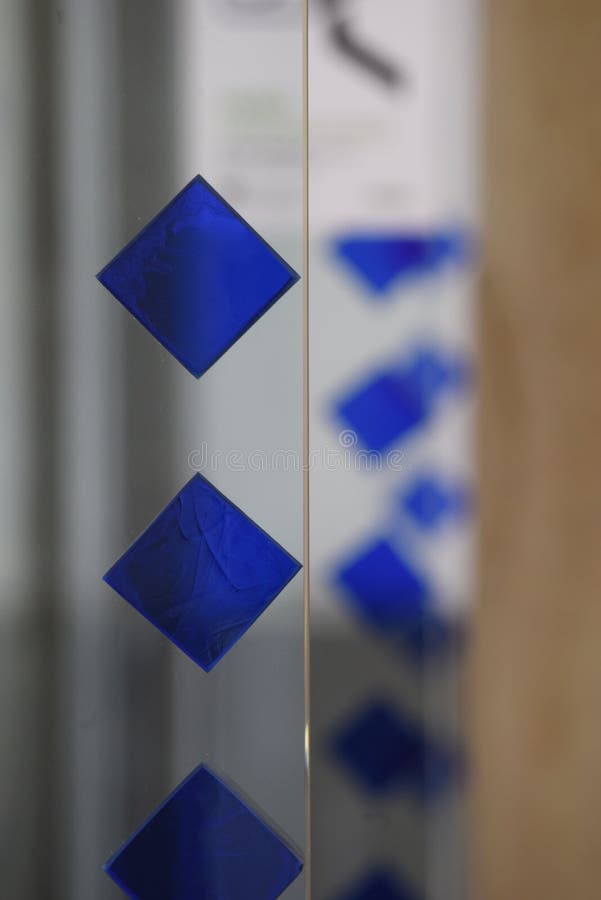 The Color Blue, Associated with Cold and Sadness Stock Image - Image of ...