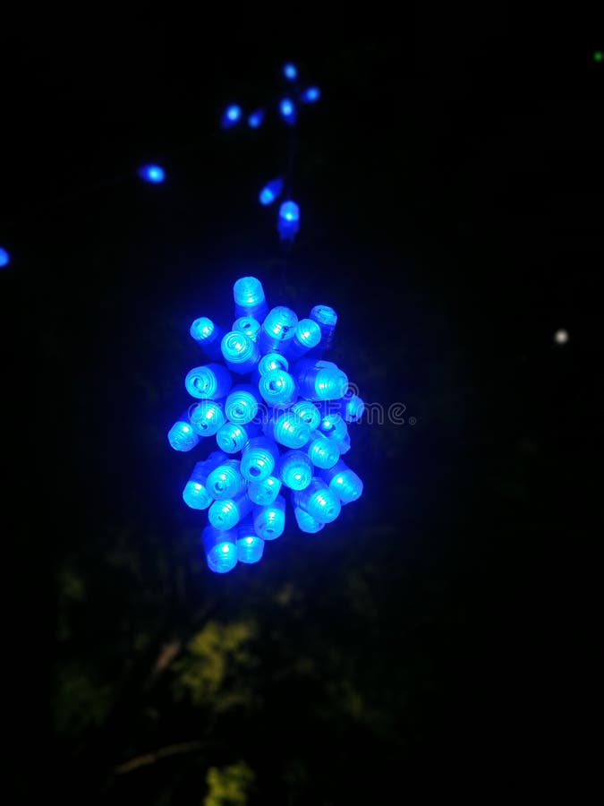 Color of Blue by Lights in Nights Stock Image - Image of color, lights ...