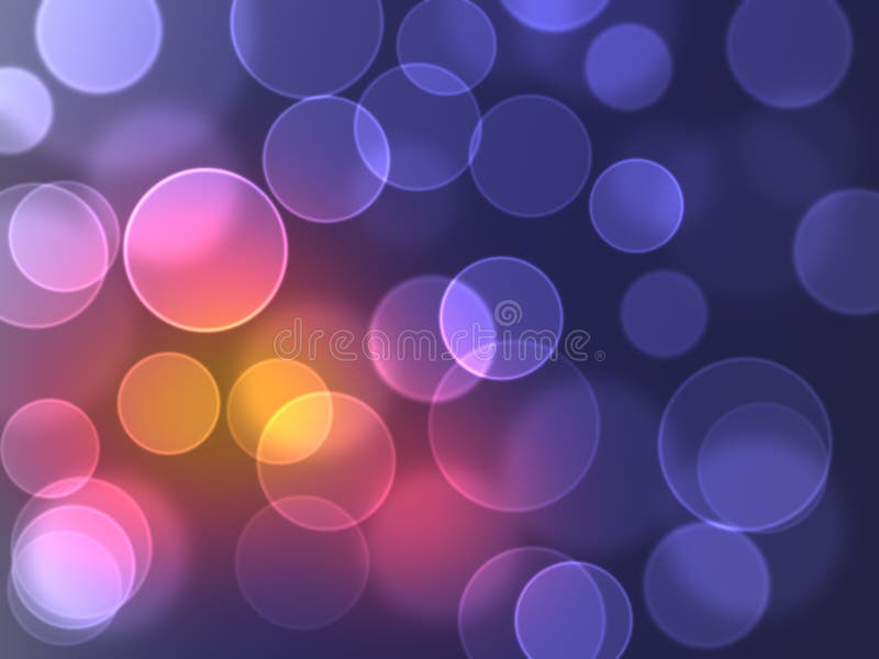Color Bokeh Against a Dark Background for Use at Graphic Design Stock ...