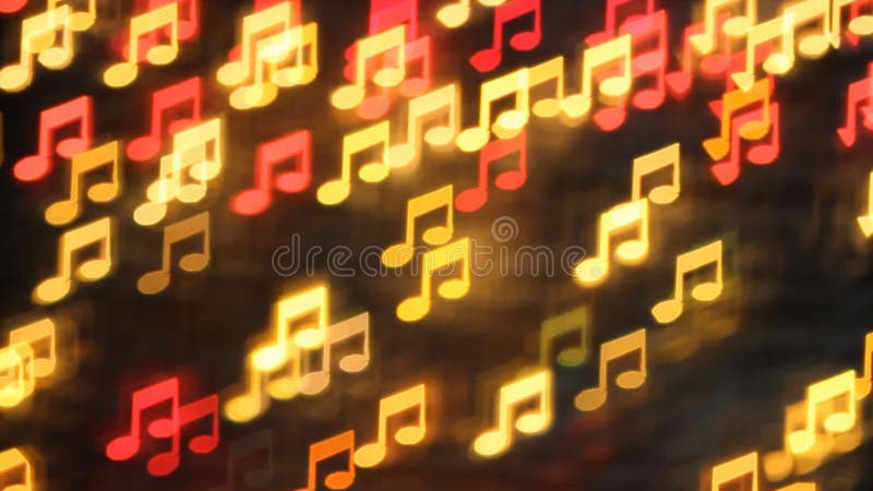 Color Bokeh Note Shape Background Stock Footage - Video of retro ...