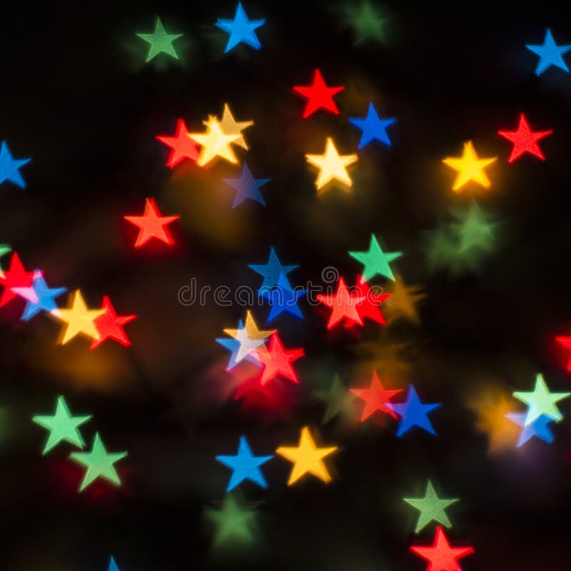 Color Bokeh stars stock image. Image of blurry, bright - 37179223