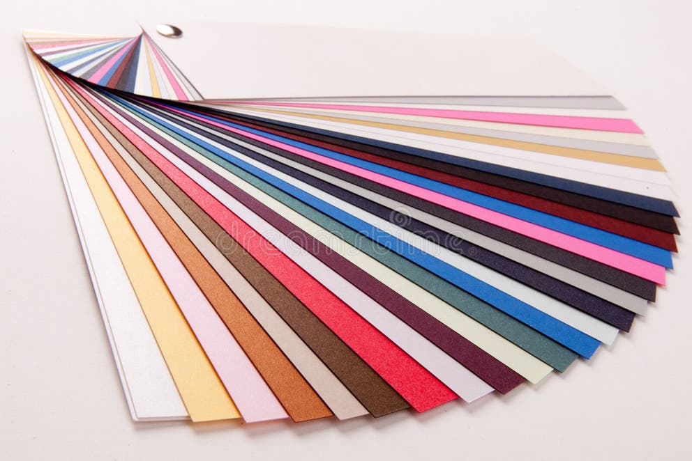 Color book stock image. Image of card, industry, orange - 19206593