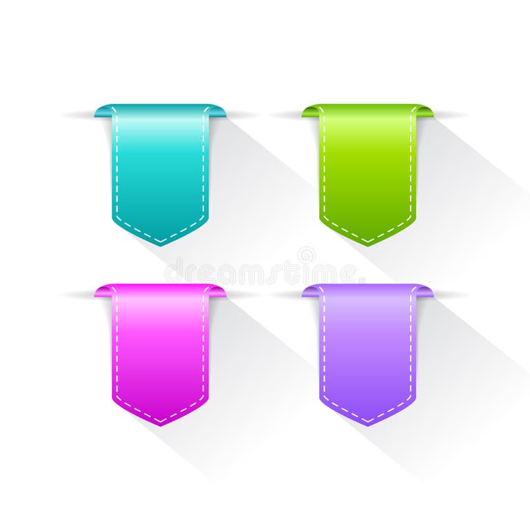 Vertical Bookmarks Stock Illustrations – 518 Vertical Bookmarks Stock ...