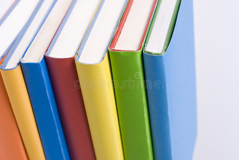 Color books stock photo. Image of books, stack, college - 4351212