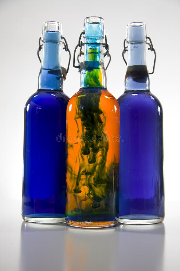 Color Bottles stock photo. Image of abstract, beer, colorful - 35472136