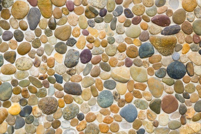 Color boulder on wall stock photo. Image of color, pebble - 38593234