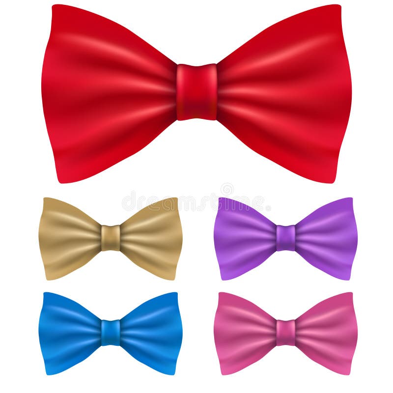 Bow tie icons set stock vector. Illustration of graphic - 57013359