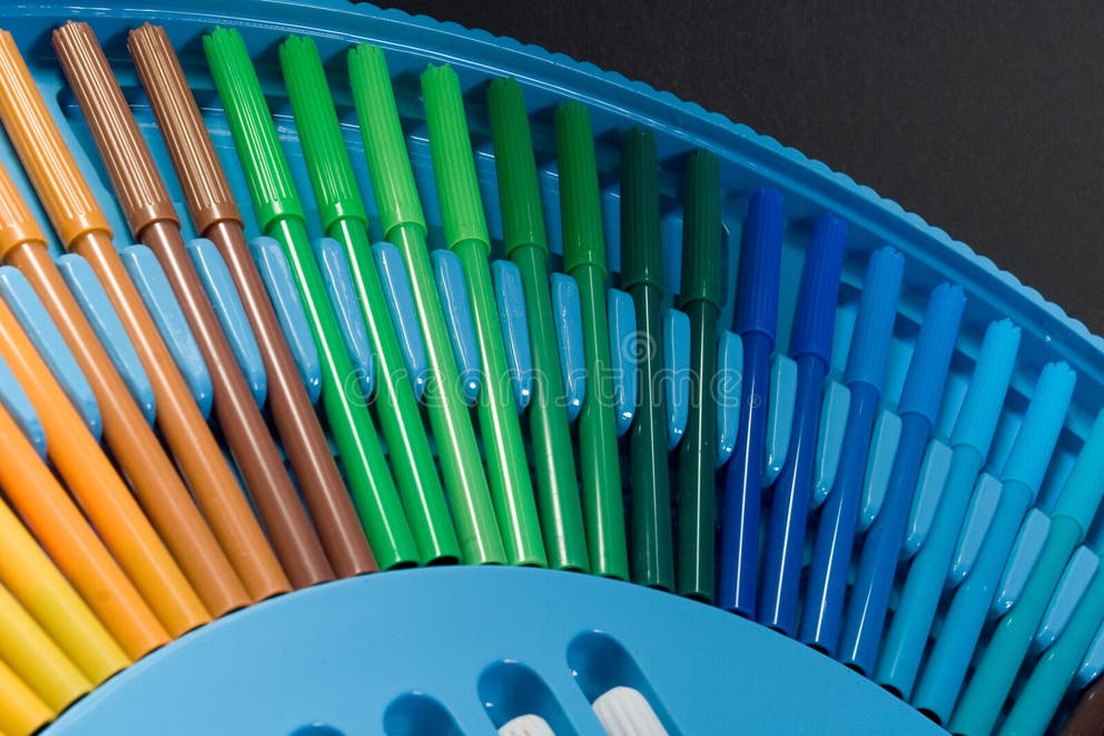 Color box stock photo. Image of rainbow, pencil, colorful - 2558714