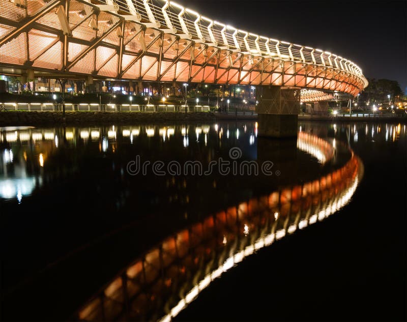 Color bridge stock image. Image of building, business - 13309951
