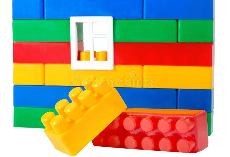 Color building blocks stock image. Image of construct - 25875755