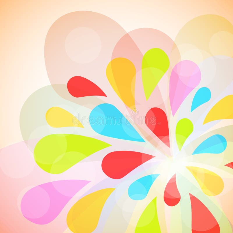 Color burst background. stock vector. Illustration of digital - 26173226