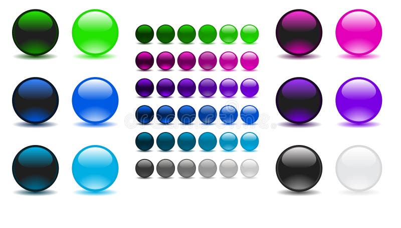 Circle button stock vector. Illustration of olive, bright - 12290139