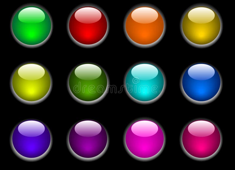 RGB color model on black stock illustration. Illustration of depth ...