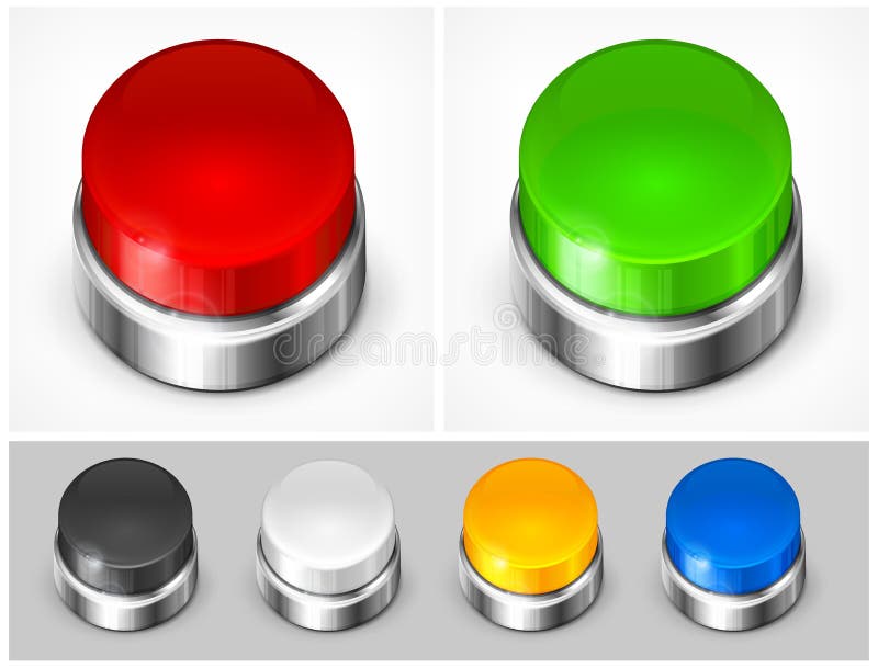 FPCON buttons stock vector. Illustration of condition - 11613024