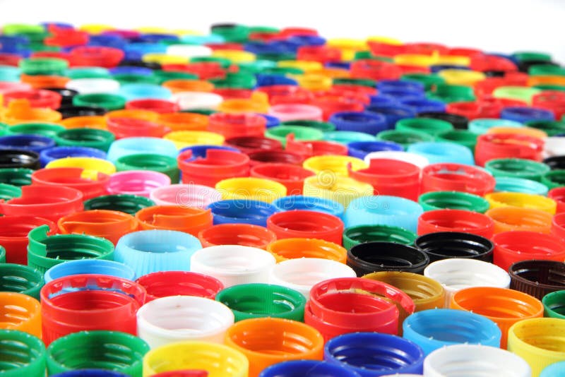 Color Caps As Plastic Background Stock Photo - Image of capsule, white ...