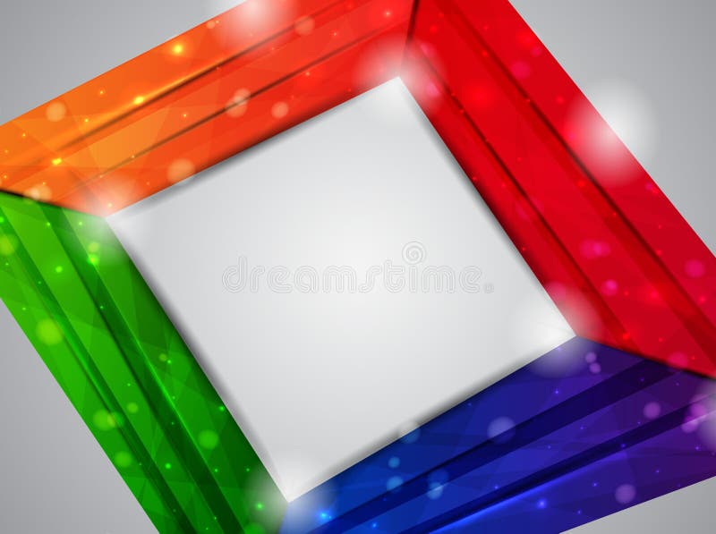 Color card stock vector. Illustration of colorful, card - 25080062