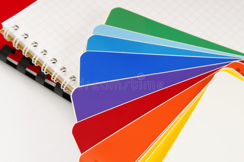 The color card. stock photo. Image of guide, photoshop - 4346860