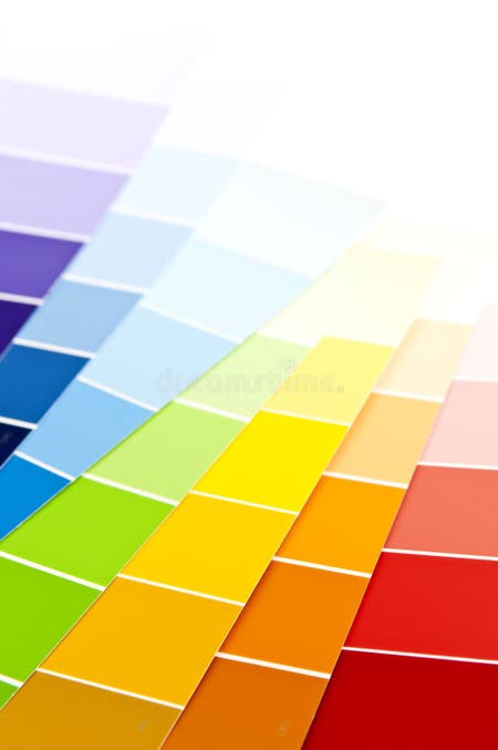 Color card paint samples stock image. Image of colour - 8466993
