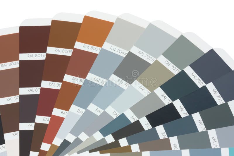 Color card RAL editorial photography. Image of colors - 62445257