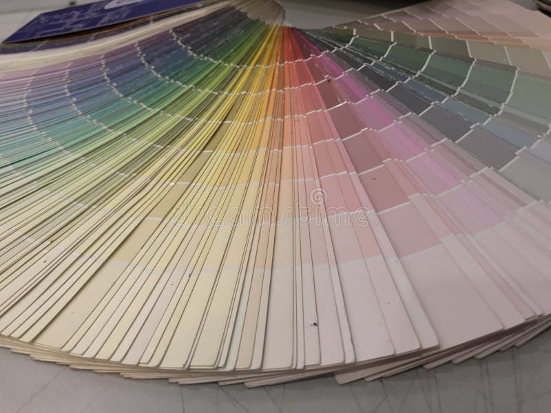 Color catalog stock image. Image of color, guideline - 97642115