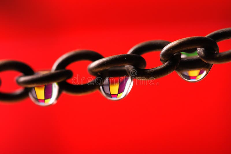 Color chain stock photo. Image of reflection, color, rhythm - 1401848