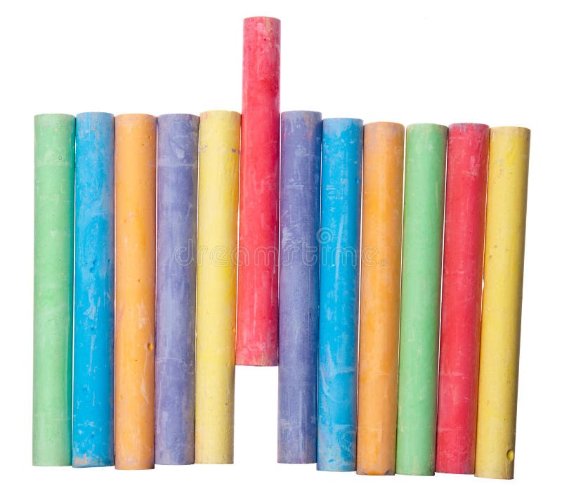 Color chalk stock photo. Image of colorful, purple, pieces - 15923186