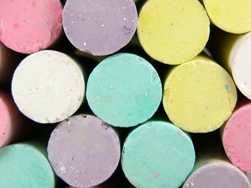Color chalk stock photo. Image of supplies, school, chalk - 195194