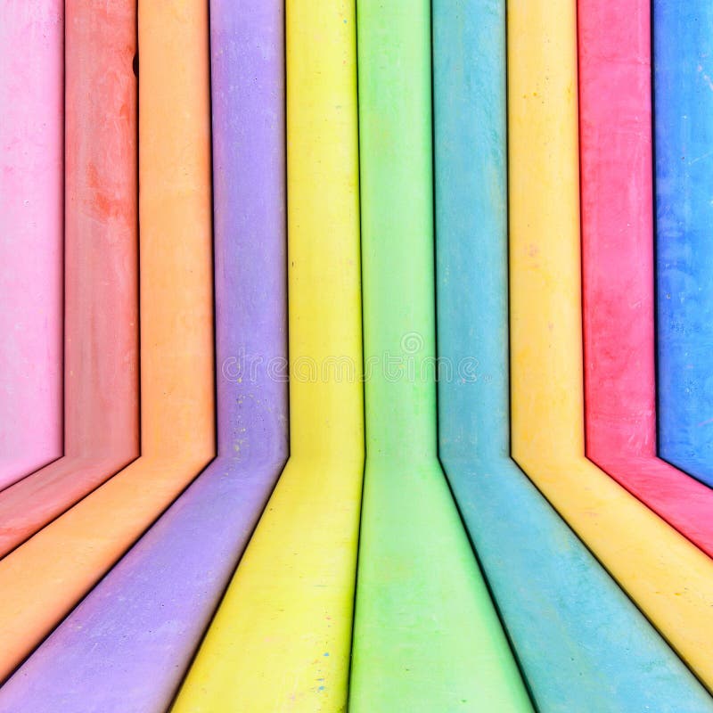 Color chalk in box stock image. Image of pastel, learning - 39620889